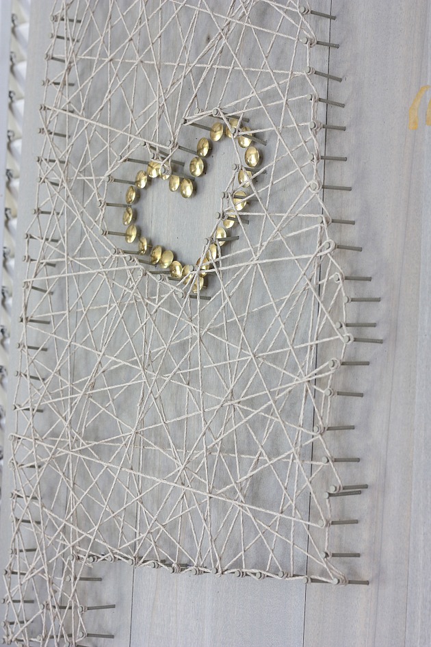 State Inspired String Art {Alabama - Heart of Dixie} - My Blessed Life™