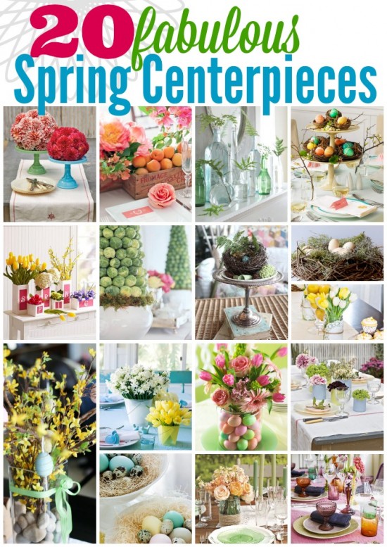 20 Fabulous Spring Centerpieces - My Blessed Life™
